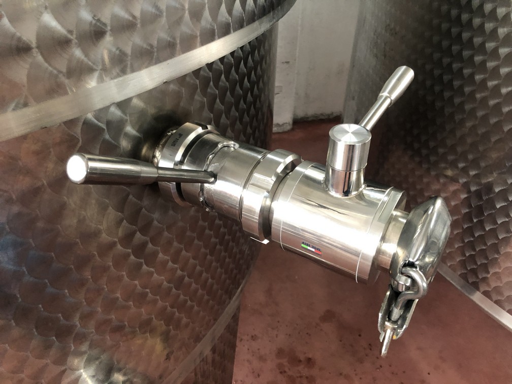 DECANTATION VALVES - STAINLESS STEEL DECANTERS